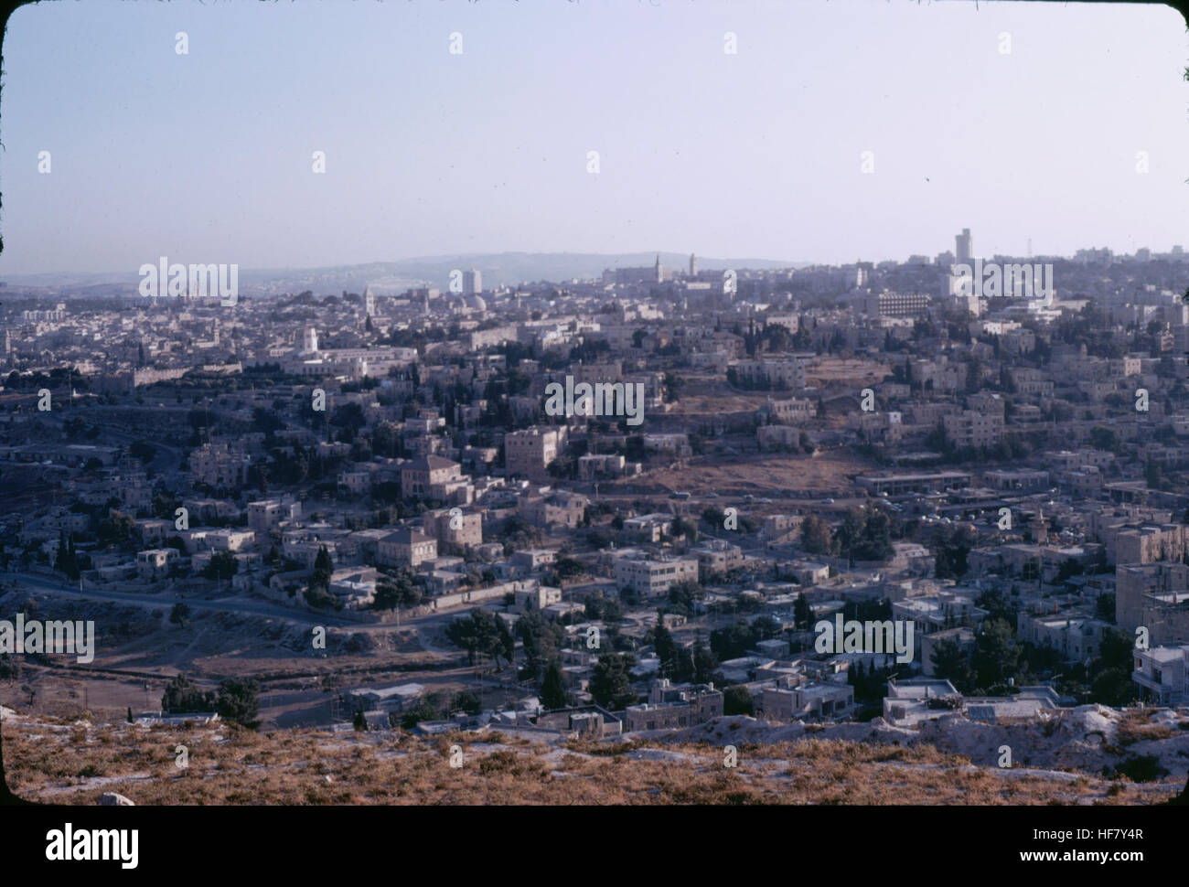 A photograph of Jerusalem, Israel, showcasing the city’s unique ...