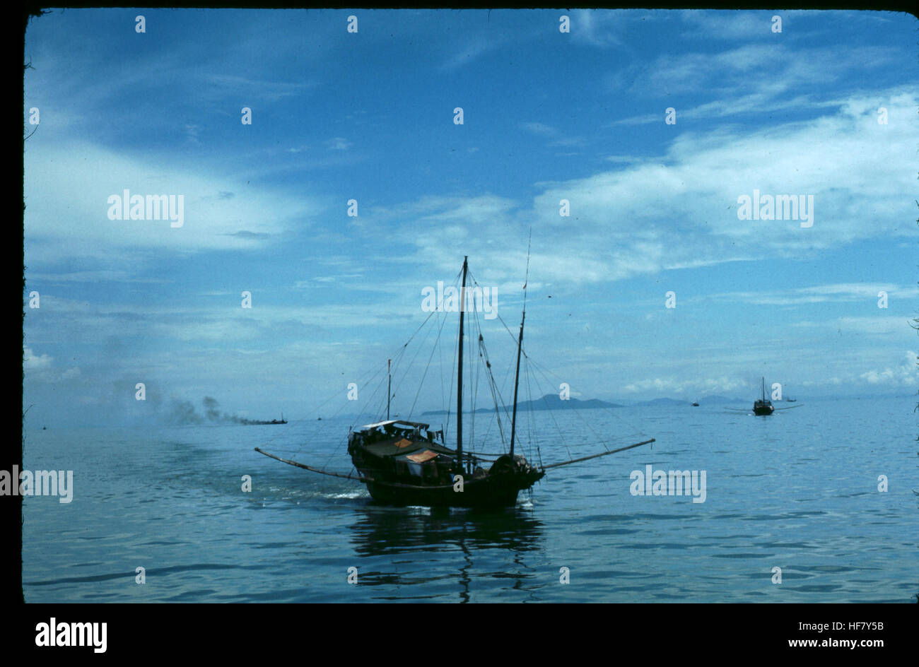 Boat in the delta between Macau, China and Hong Kong Stock Photo - Alamy