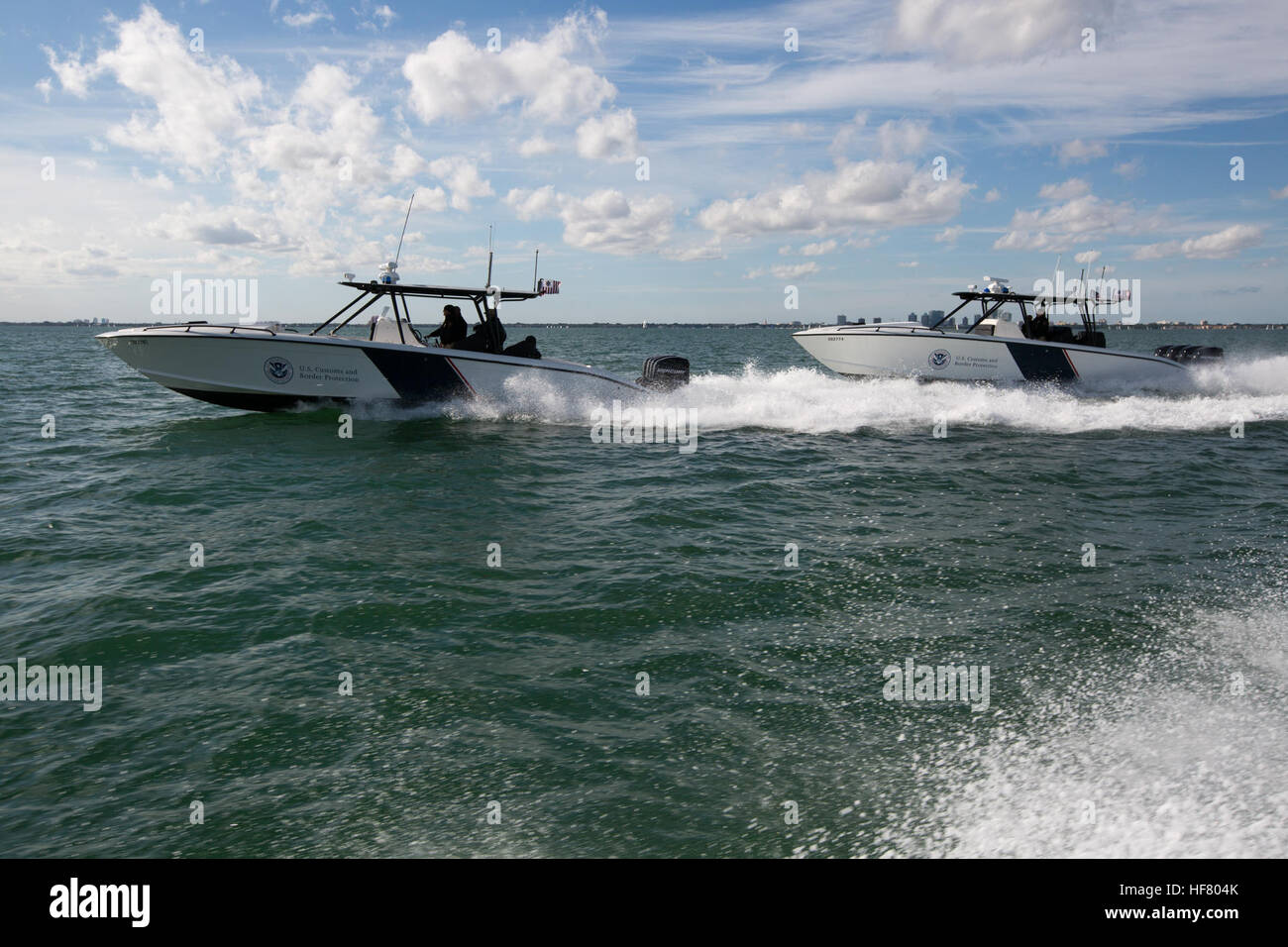 U.S. Customs and Border Protection, Air and Marine Operations patrol ...