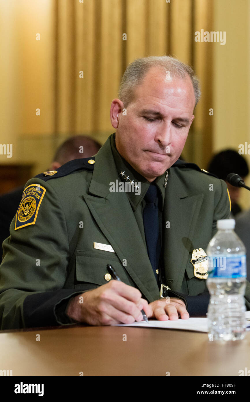 091316: Chief of the USBP, Mark A. Morgan testifies at his first ...