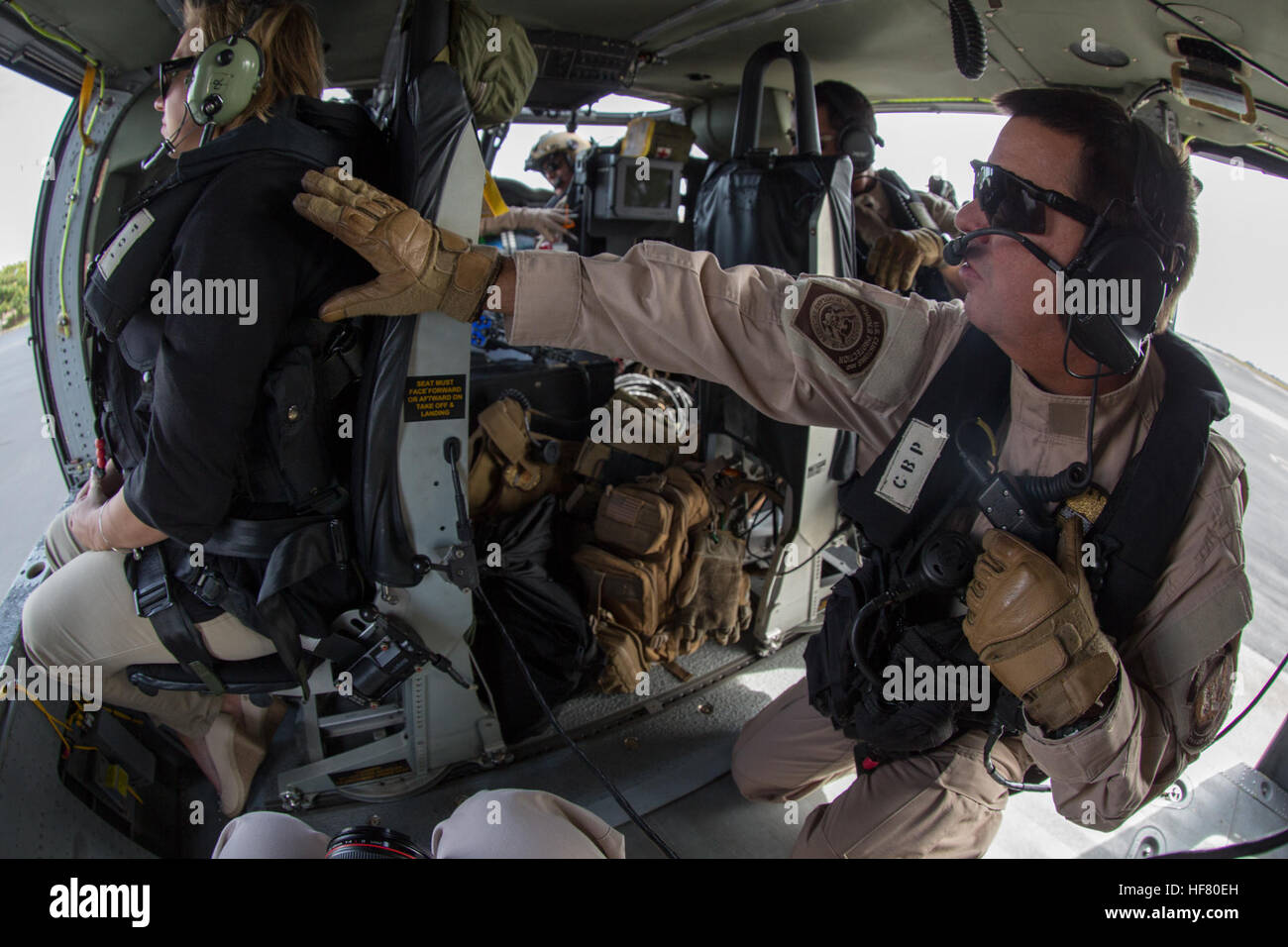 U.S. Customs and Border Protection, Air and Marine Operations preflight ...