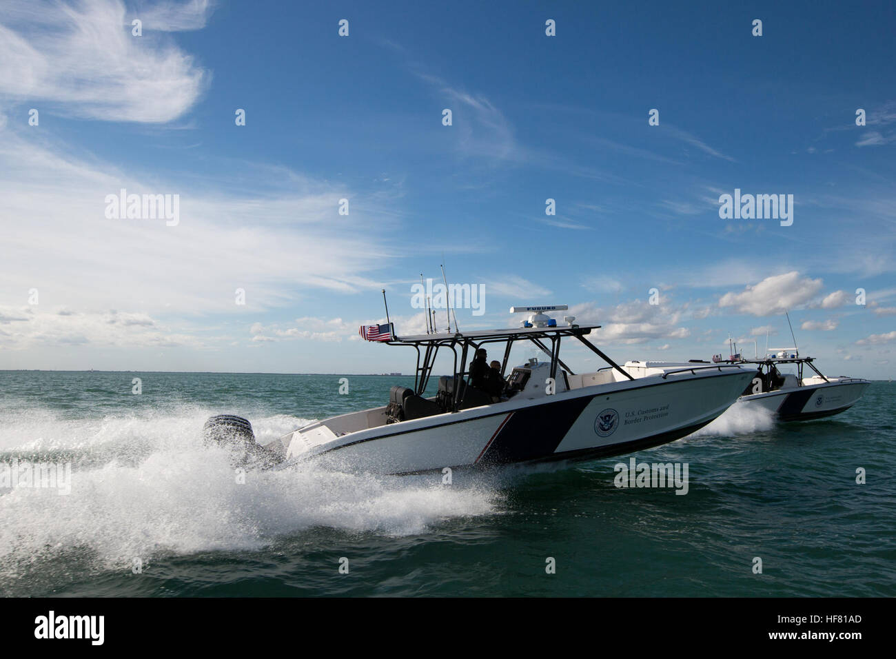 U.S. Customs and Border Protection, Air and Marine Operations patrol ...