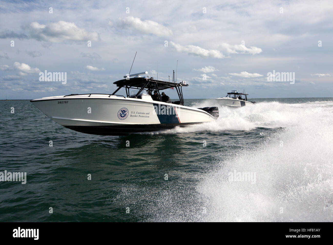 U.S. Customs and Border Protection, Air and Marine Operations patrol ...