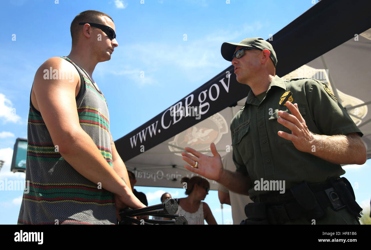 A Border Patrol agent describes the process of joining the force with a ...