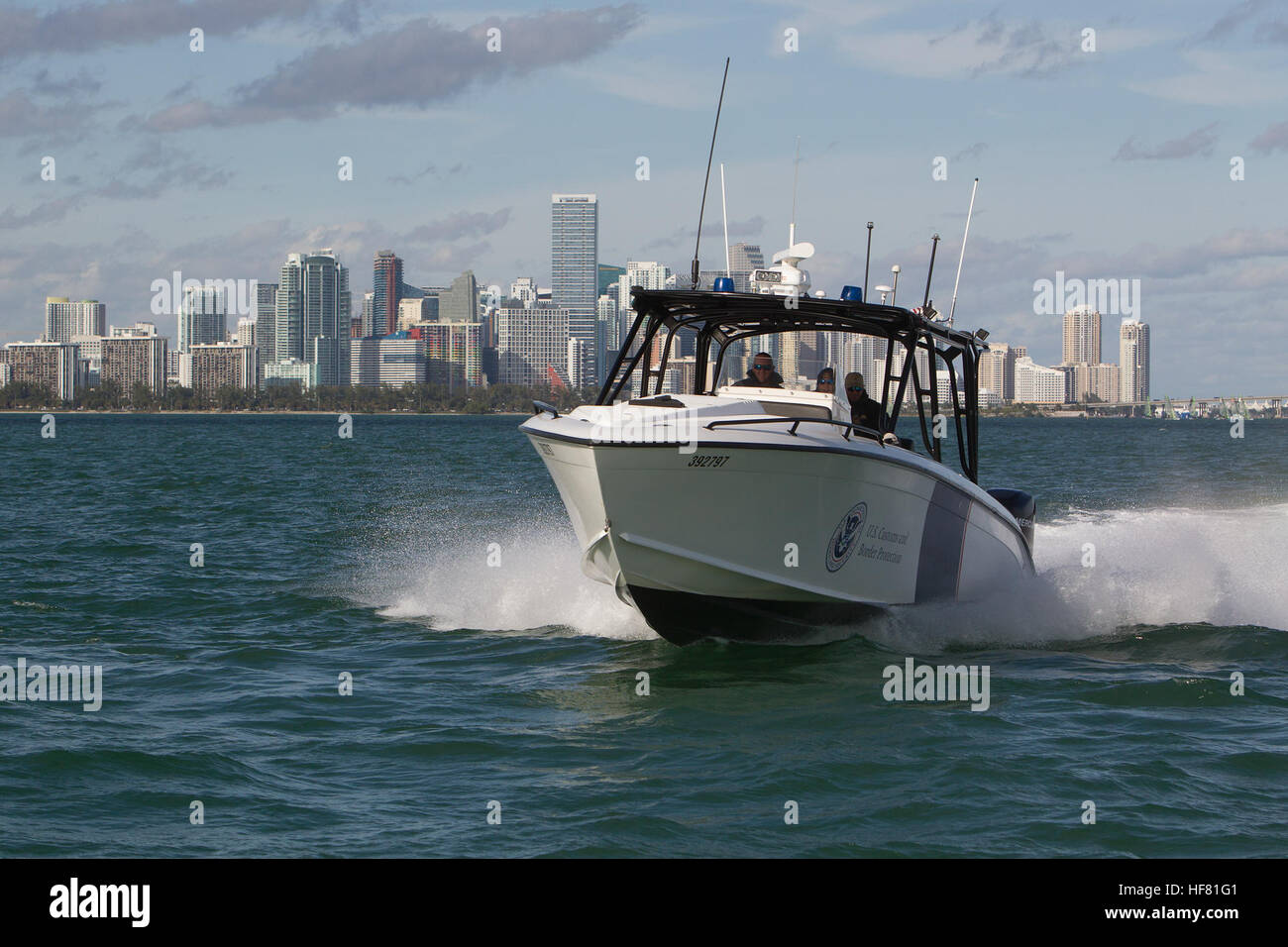 U.S. Customs and Border Protection, Air and Marine Operations patrol ...