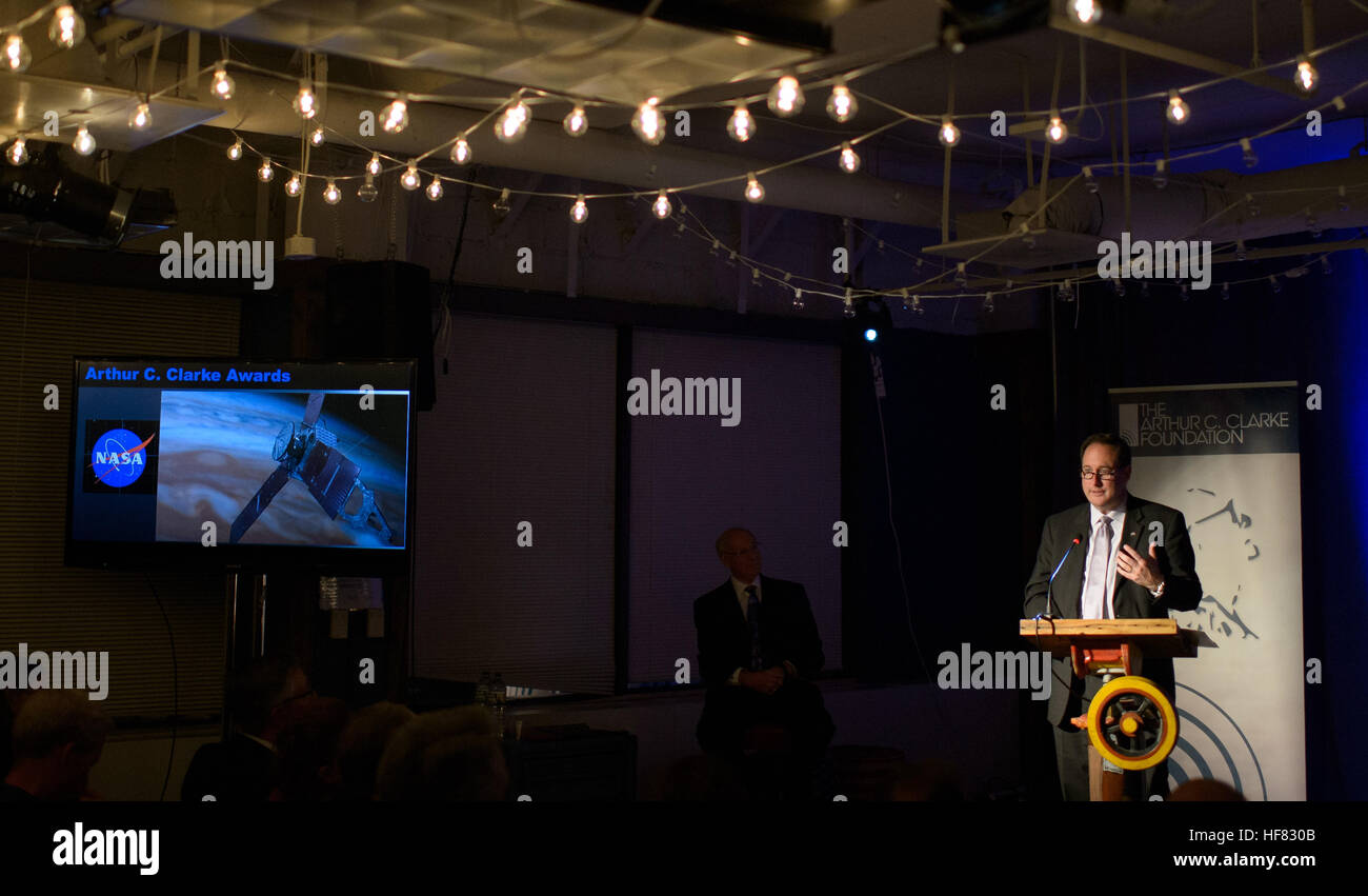 NASA Associate Administrator Robert Lightfoot delivers remarks after ...