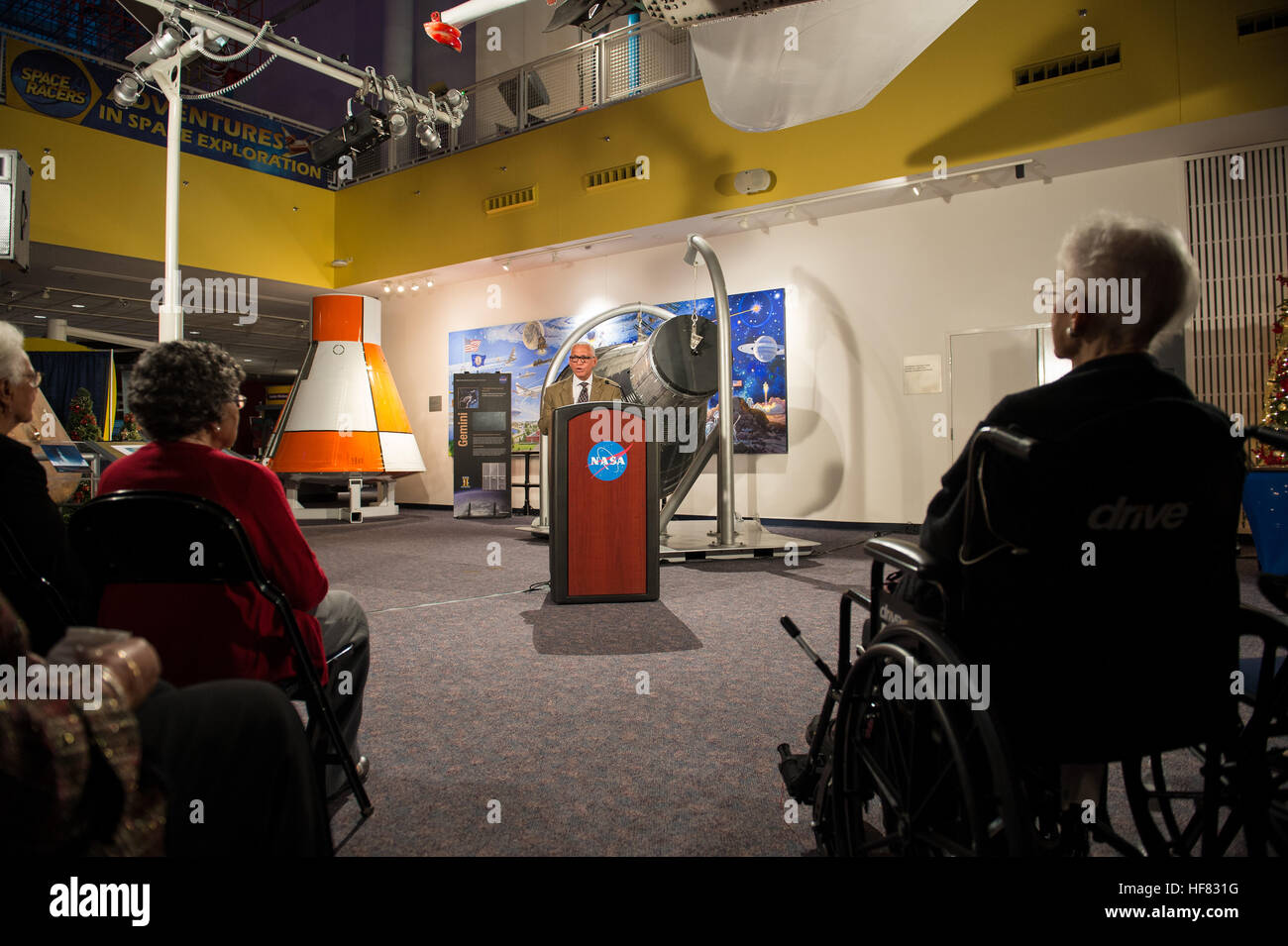 NASA "human computers" Katherine Johnson, right, and Christine Richie ...