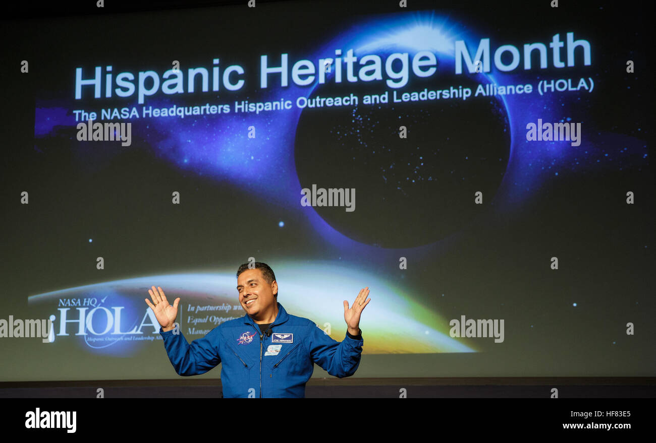 During the Hispanic Heritage Month event on October 4, 2016, at NASA ...