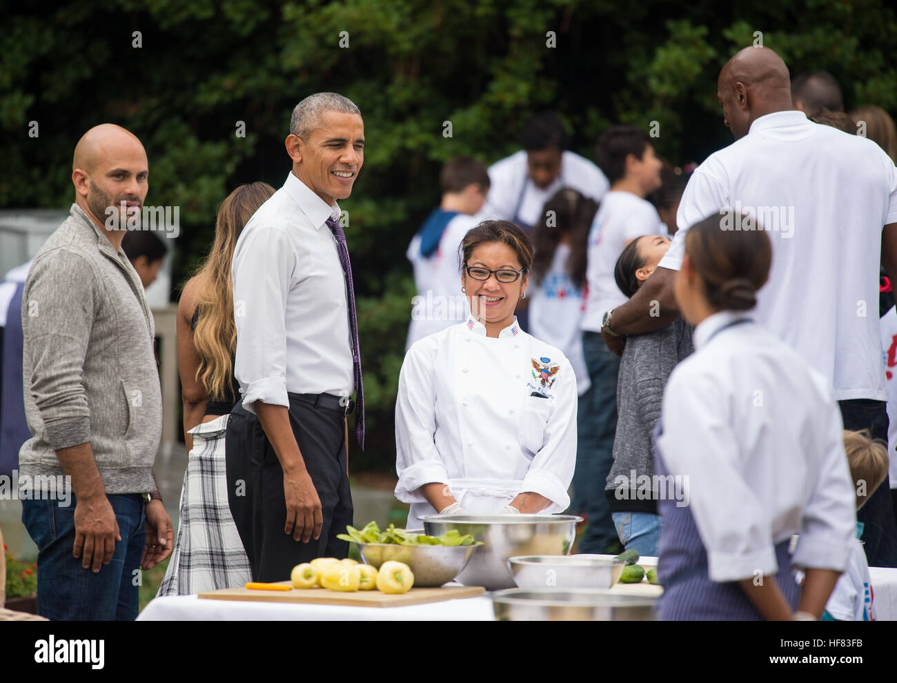 On October 6, 2016, President Barack Obama participated in harvesting ...