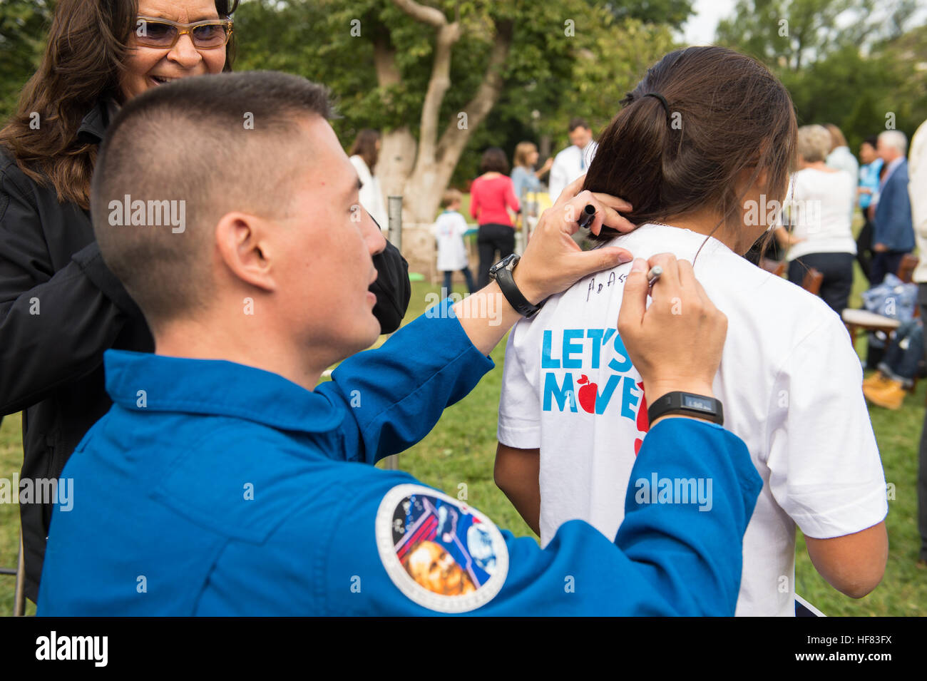 NASA astronaut Kjell Lindgren participated in a special event at the ...