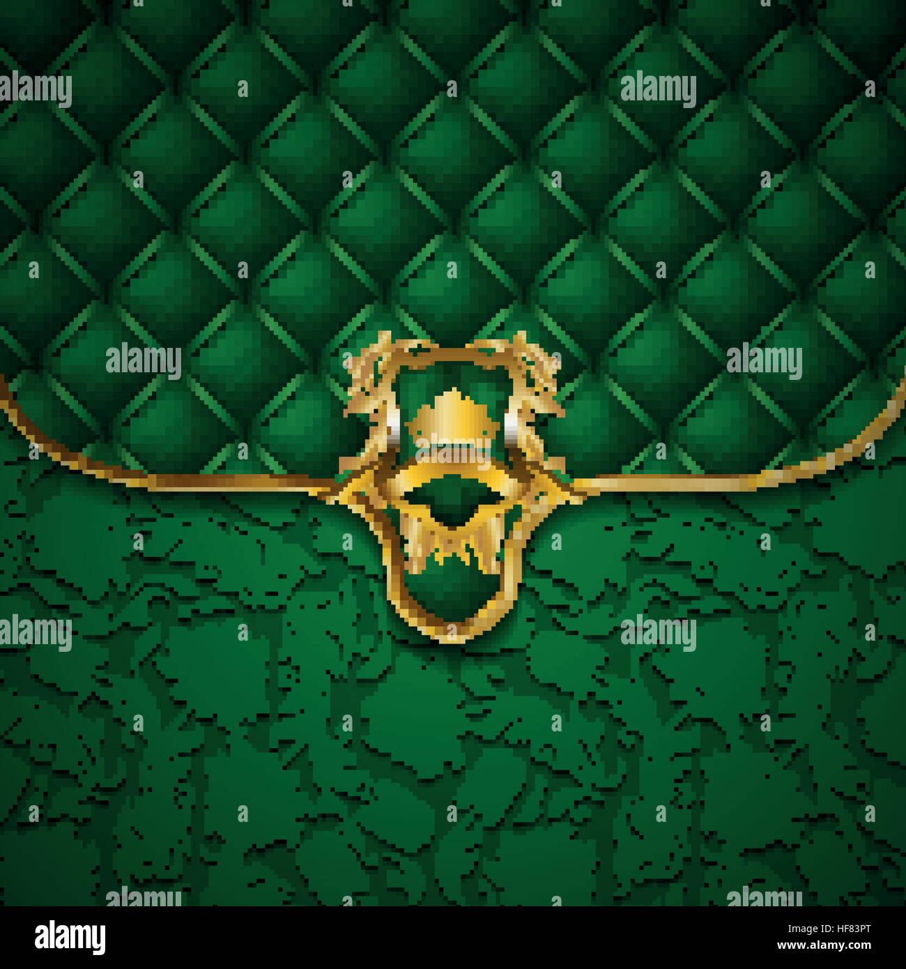 Design banner golden frame Stock Vector Images - Alamy