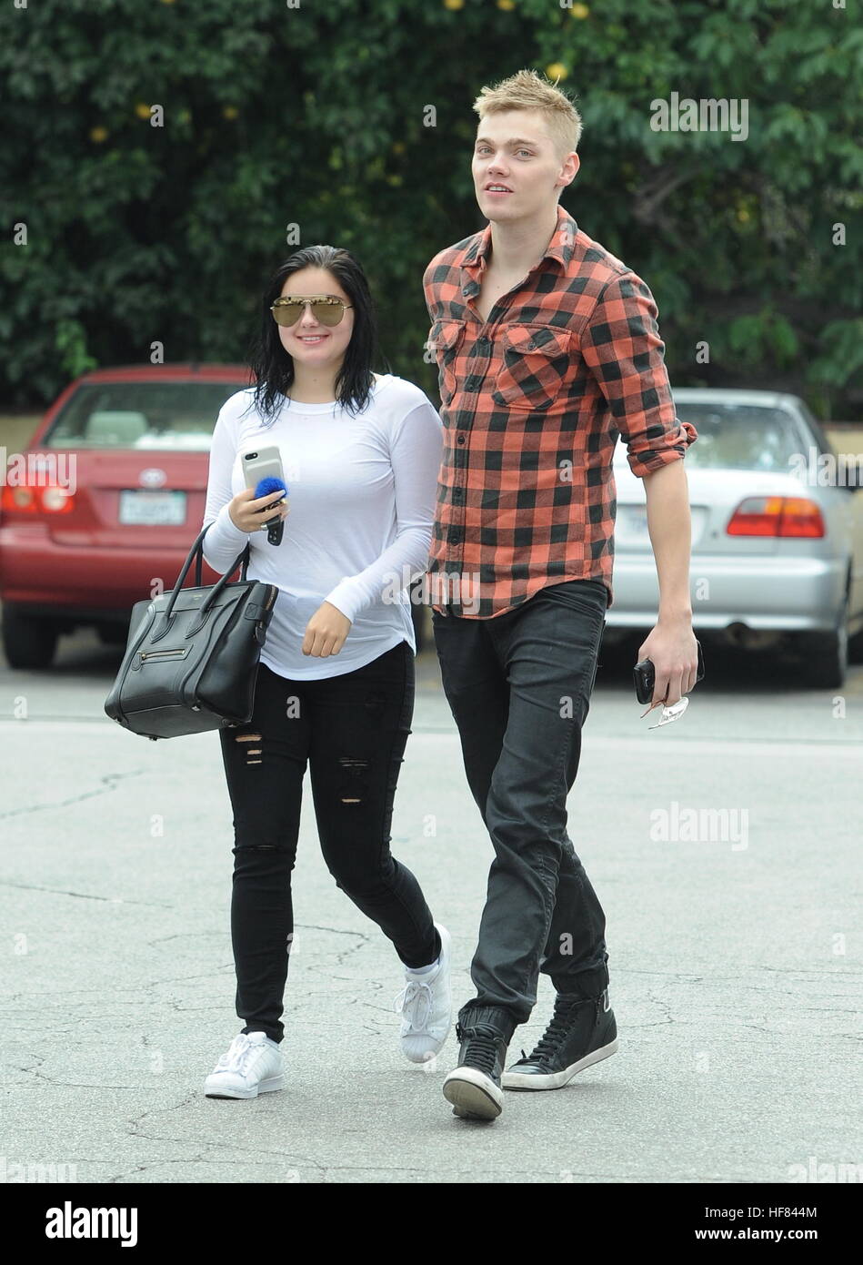 Ariel Winter out with boyfriend Levi Meaden Featuring: Ariel Winter ...
