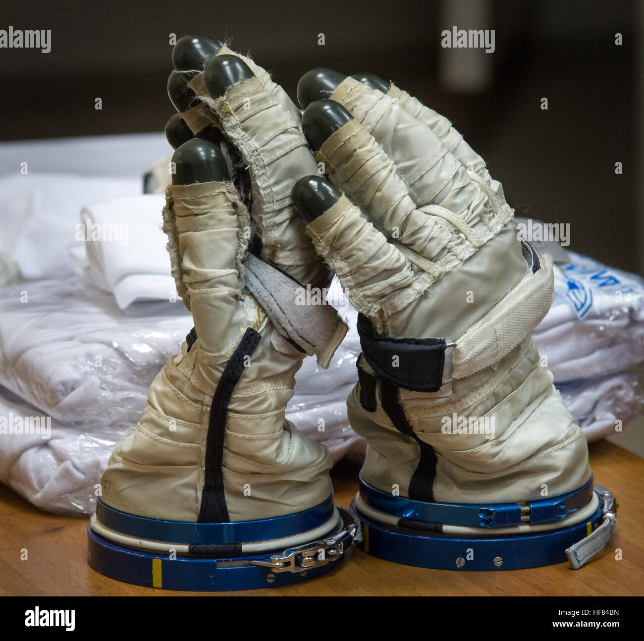 Space suit gloves hi-res stock photography and images - Alamy