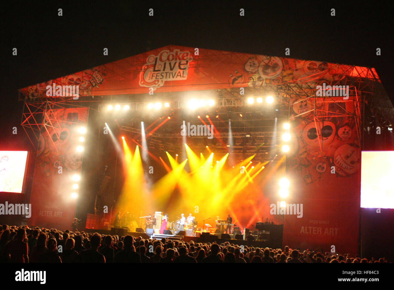 Coca cola stage hi-res stock photography and images - Alamy