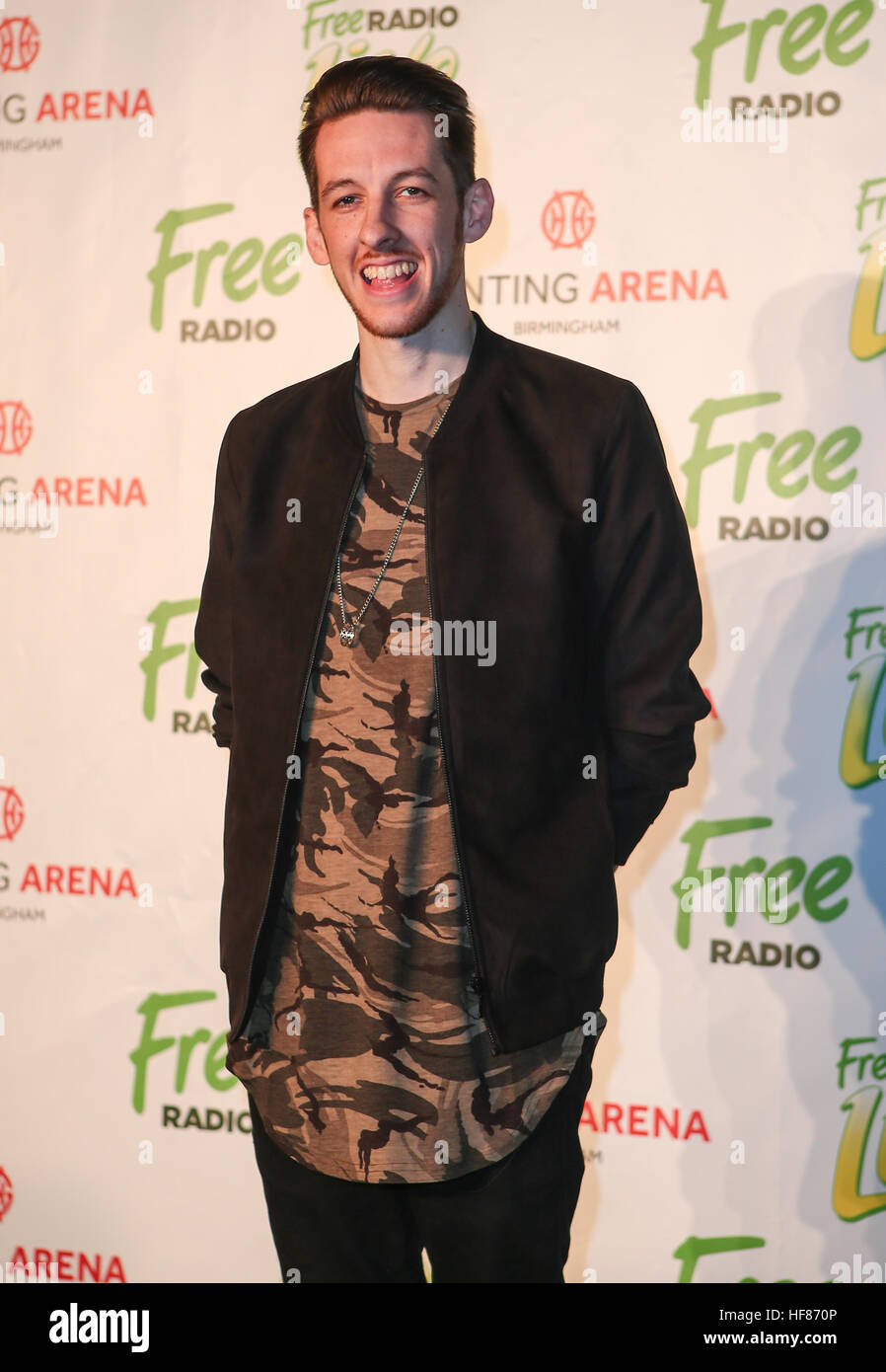 Free Radio Live 2016 at the Genting Arena - Arrivals Featuring: Sigala ...