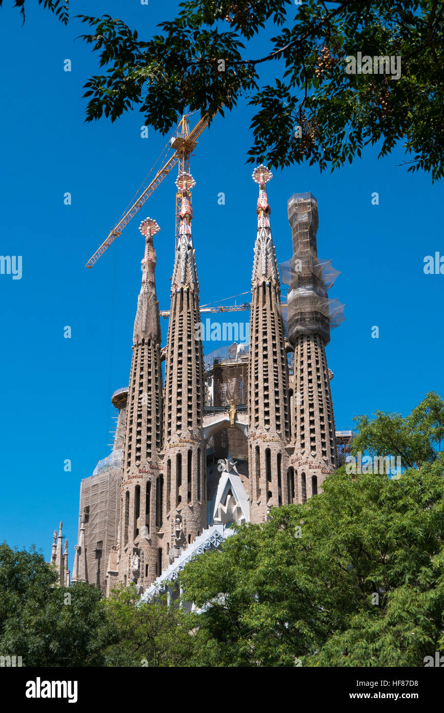 Beautiful sagrada familia hi-res stock photography and images - Alamy
