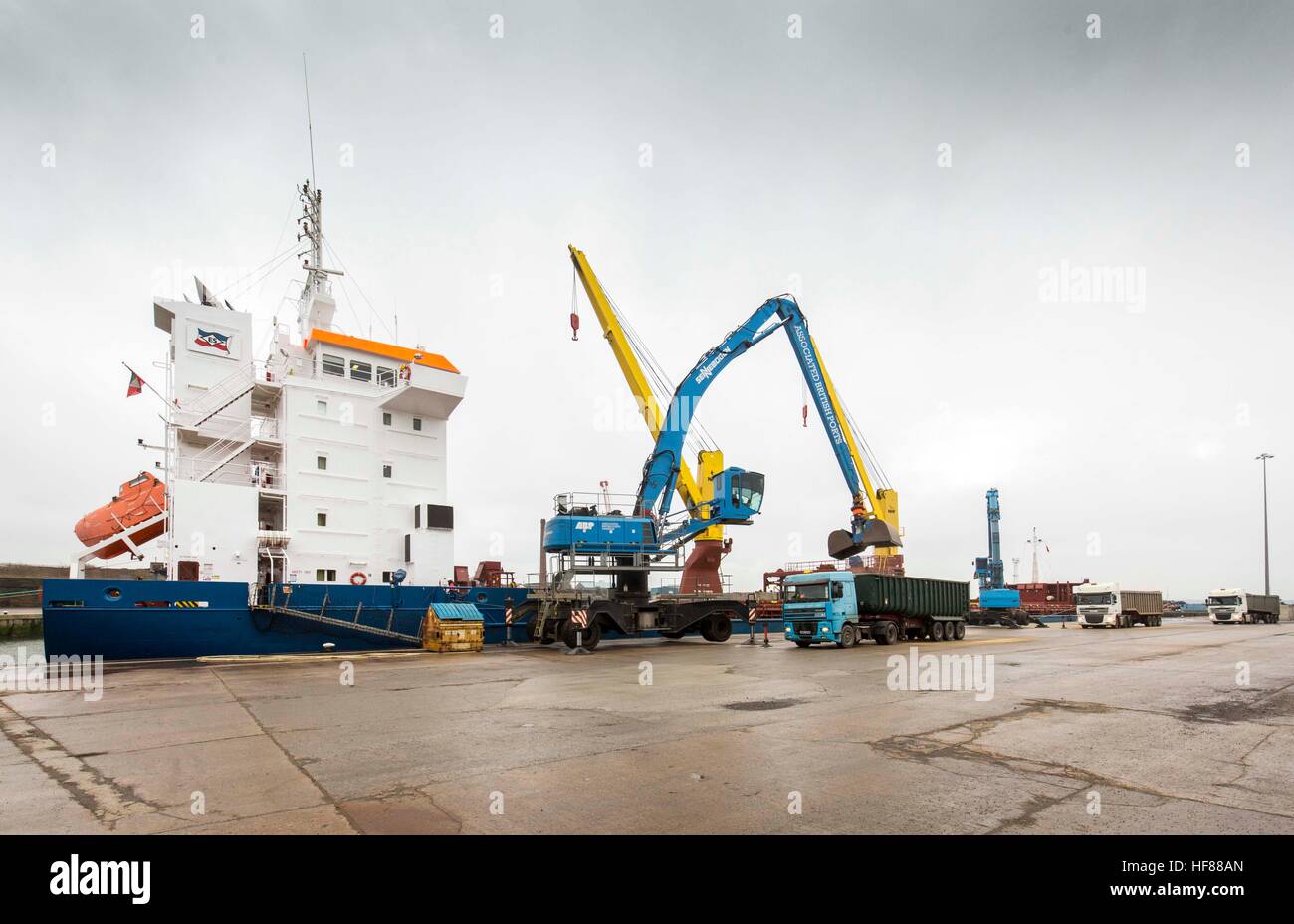 Associated british ports abp garston hi-res stock photography and ...