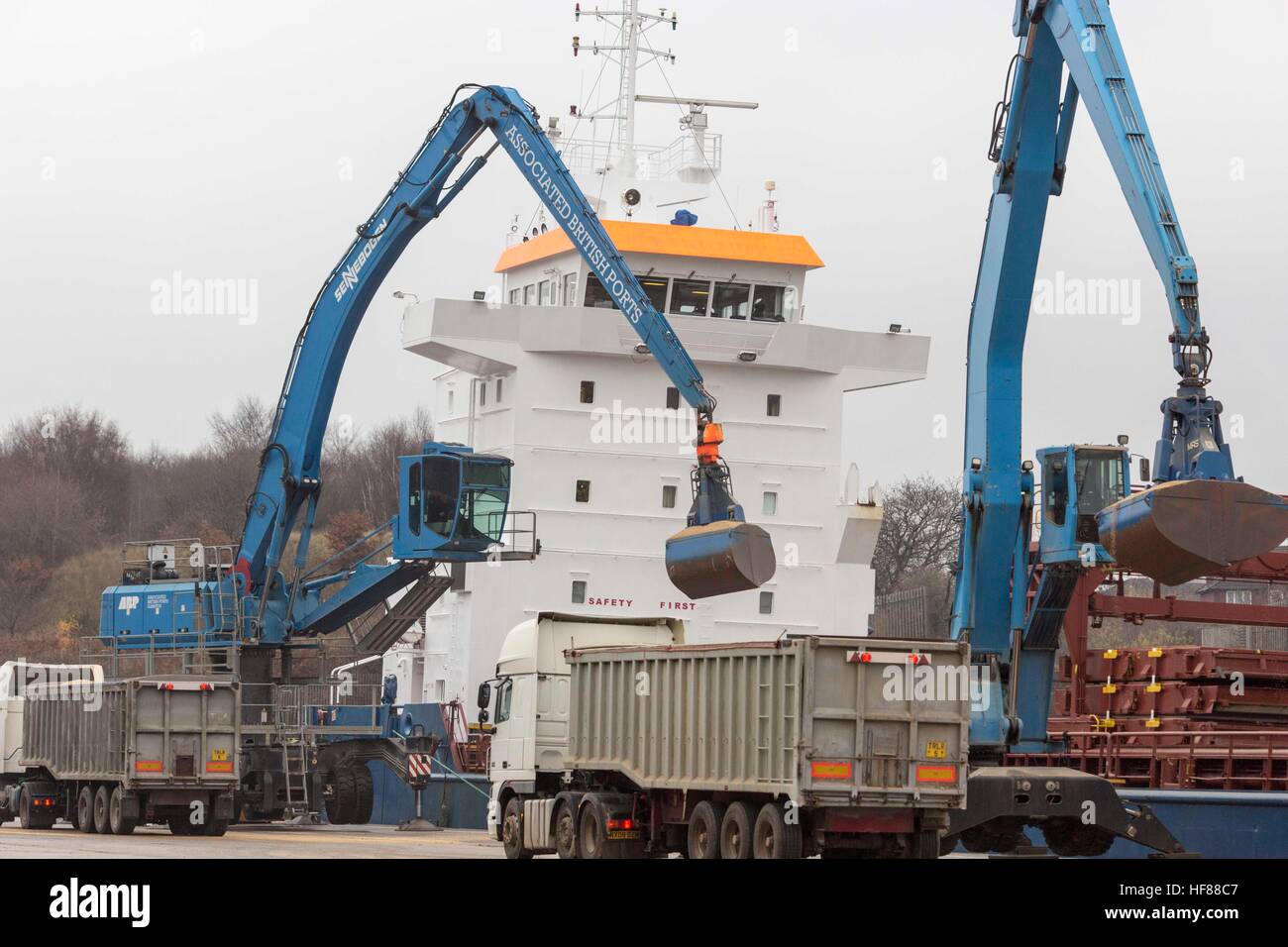 Associated british ports garston liverpool hi-res stock photography and ...