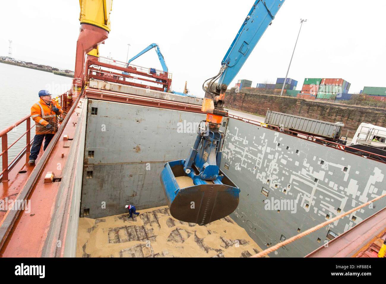 Associated british ports abp garston hi-res stock photography and ...