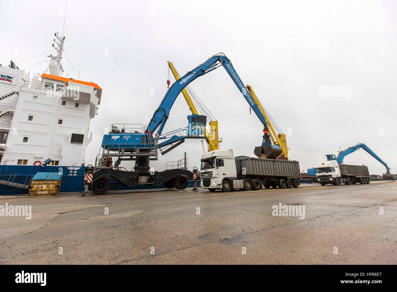 Associated British Ports - ABP Garston , Merseyside Stock Photo - Alamy