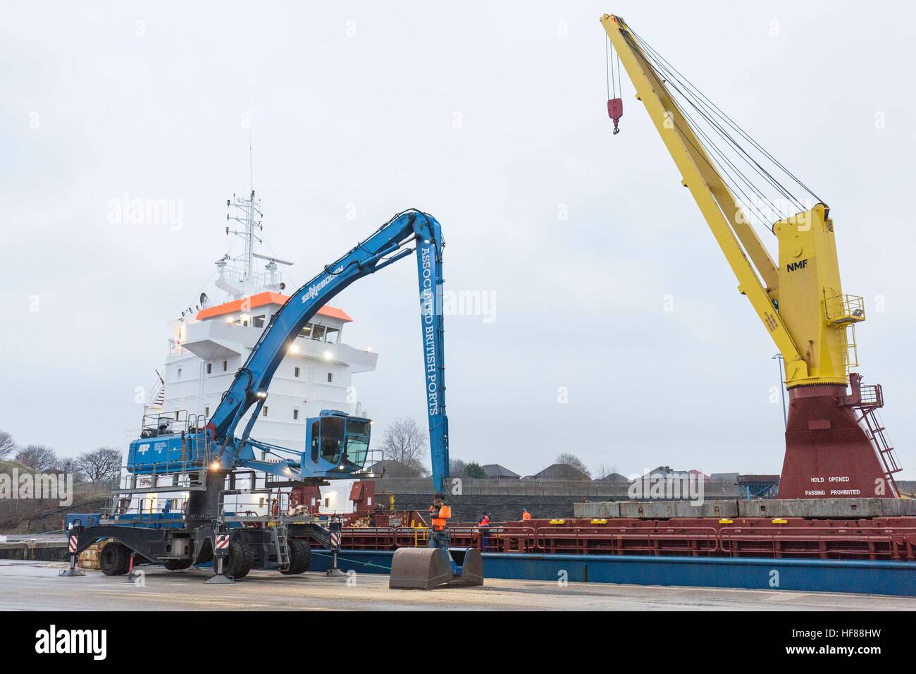 Associated British Ports - ABP Garston , Merseyside Stock Photo - Alamy
