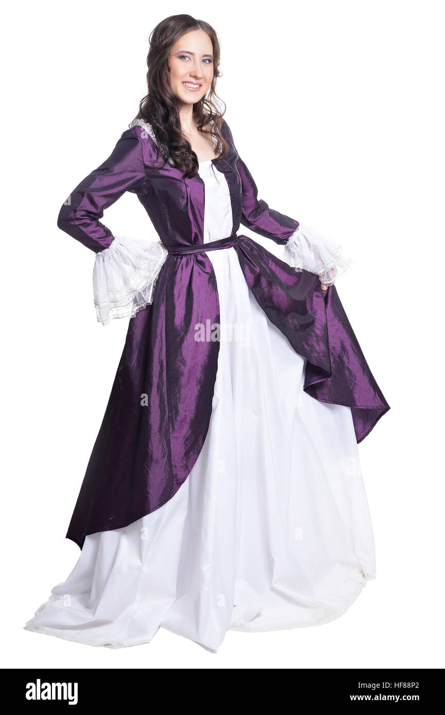 Classical beautiful woman Cut Out Stock Images & Pictures - Alamy