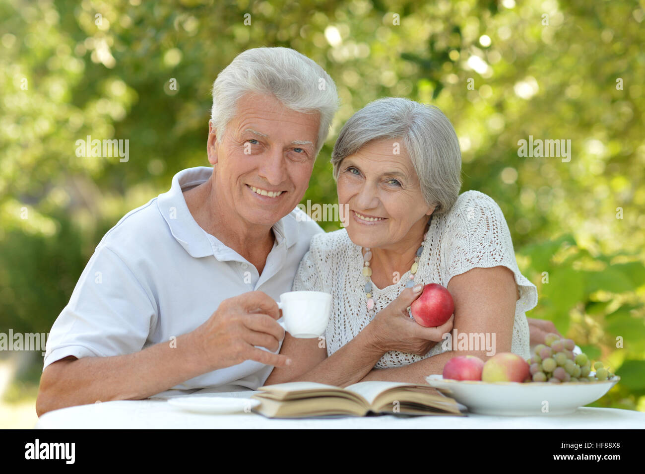 mature couple have a rest Stock Photo - Alamy
