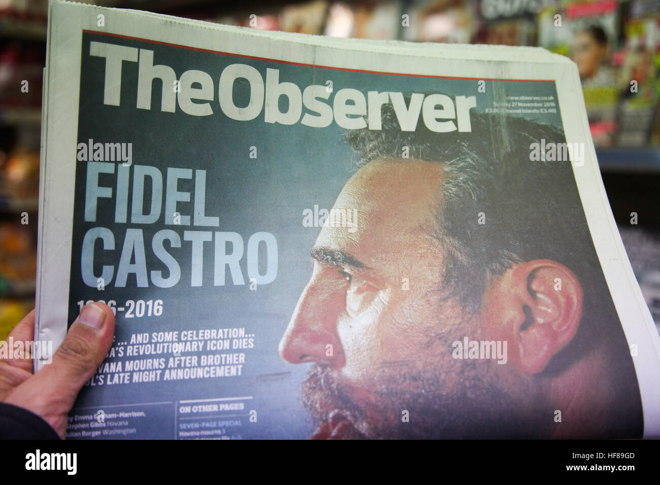 British and international newspapers react to Fidel Castro's death ...