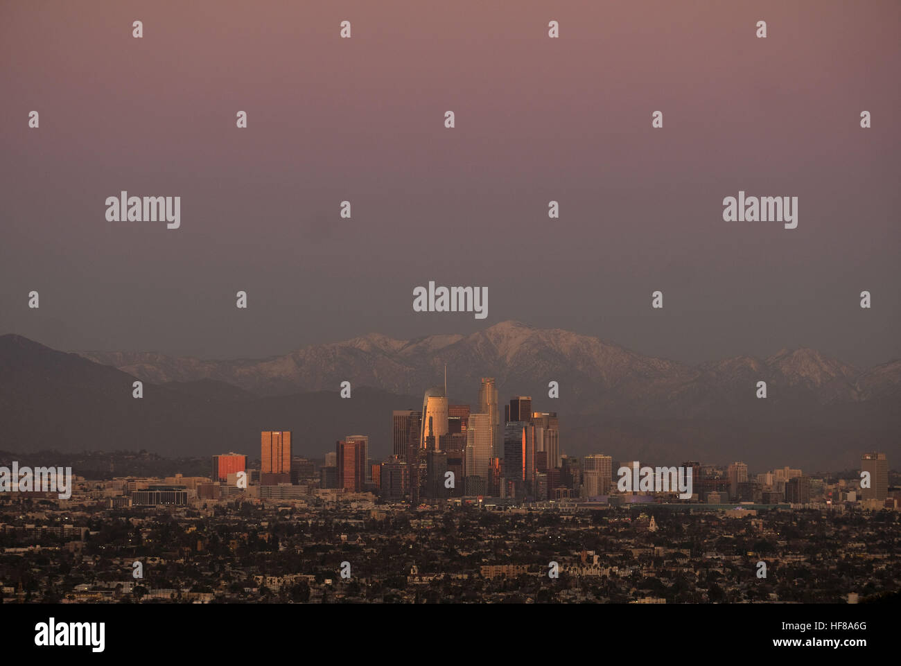 Los Angeles, California, USA. 27th Dec, 2016. After the winter storm ...