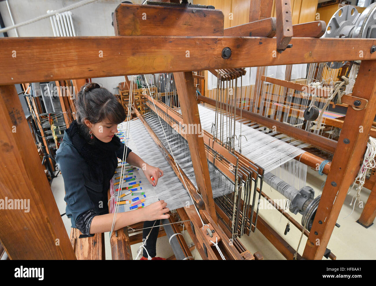 Margarita Wenzel, student of textile arts at the Burg Giebichenstein ...