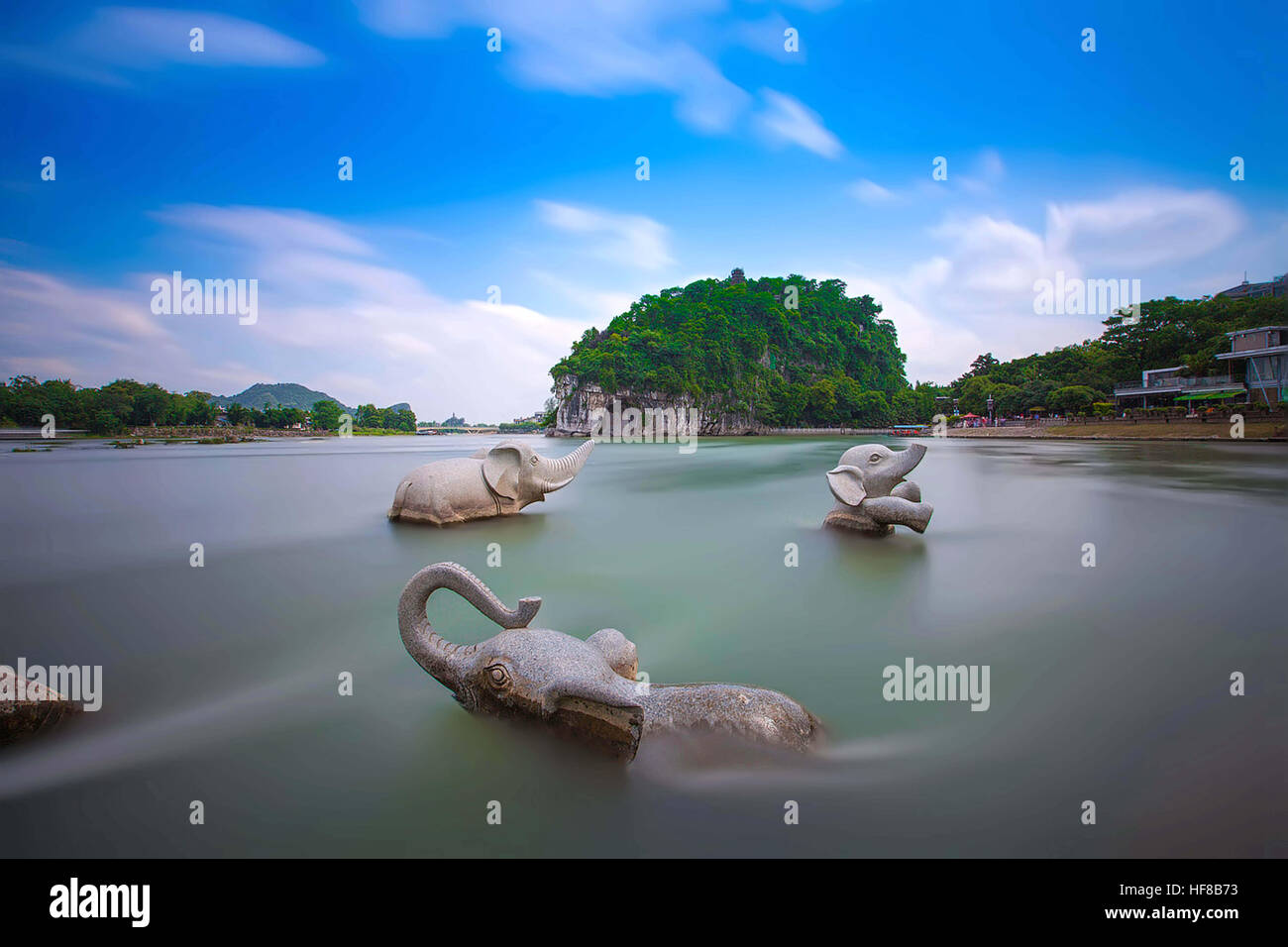 Guilin, Guilin, China. 28th Dec, 2016. The Elephant Trunk Hill in ...