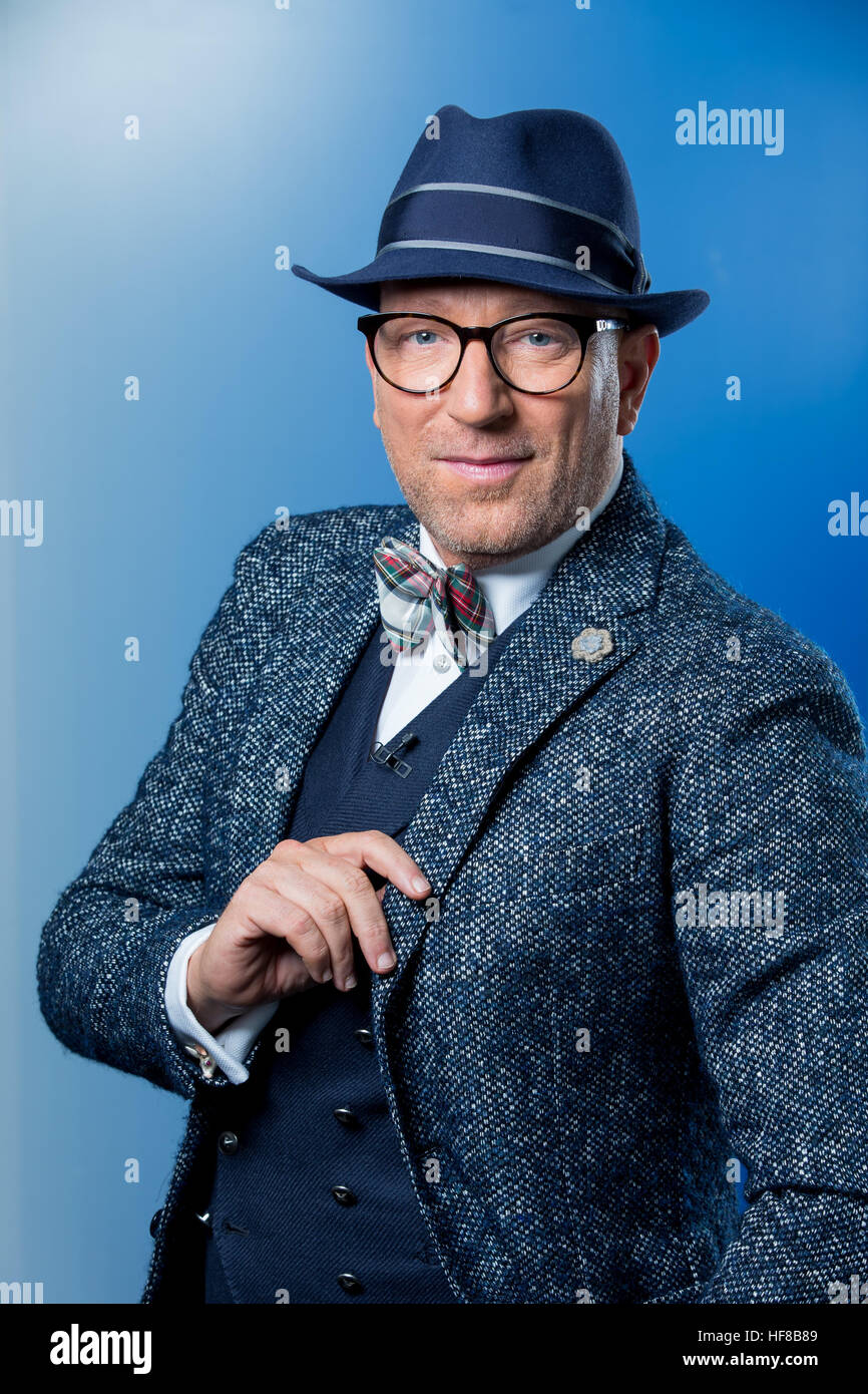 The German fashion designer Thomas Rath, taken in the wings of the MDR ...