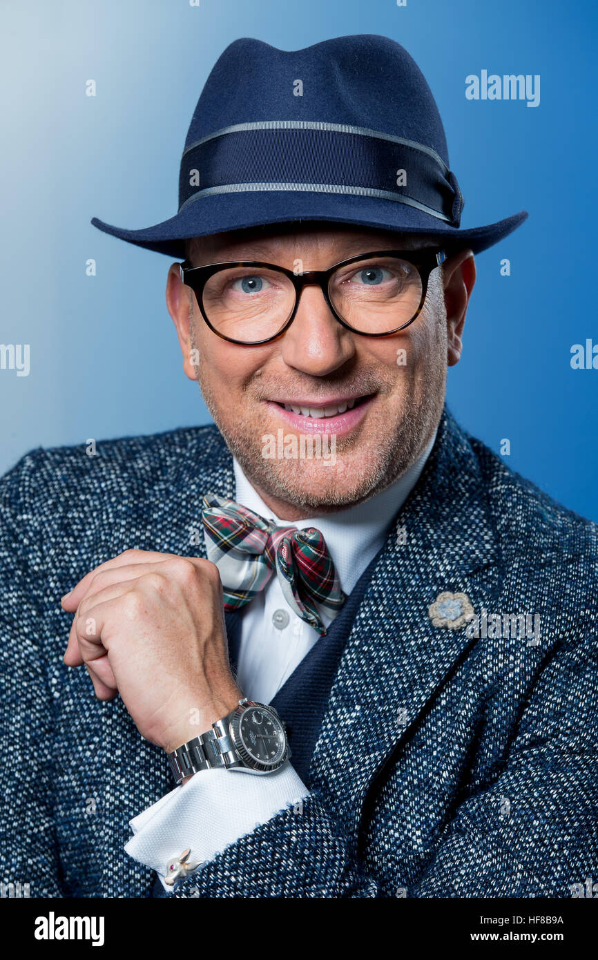 The German fashion designer Thomas Rath, taken in the wings of the MDR ...