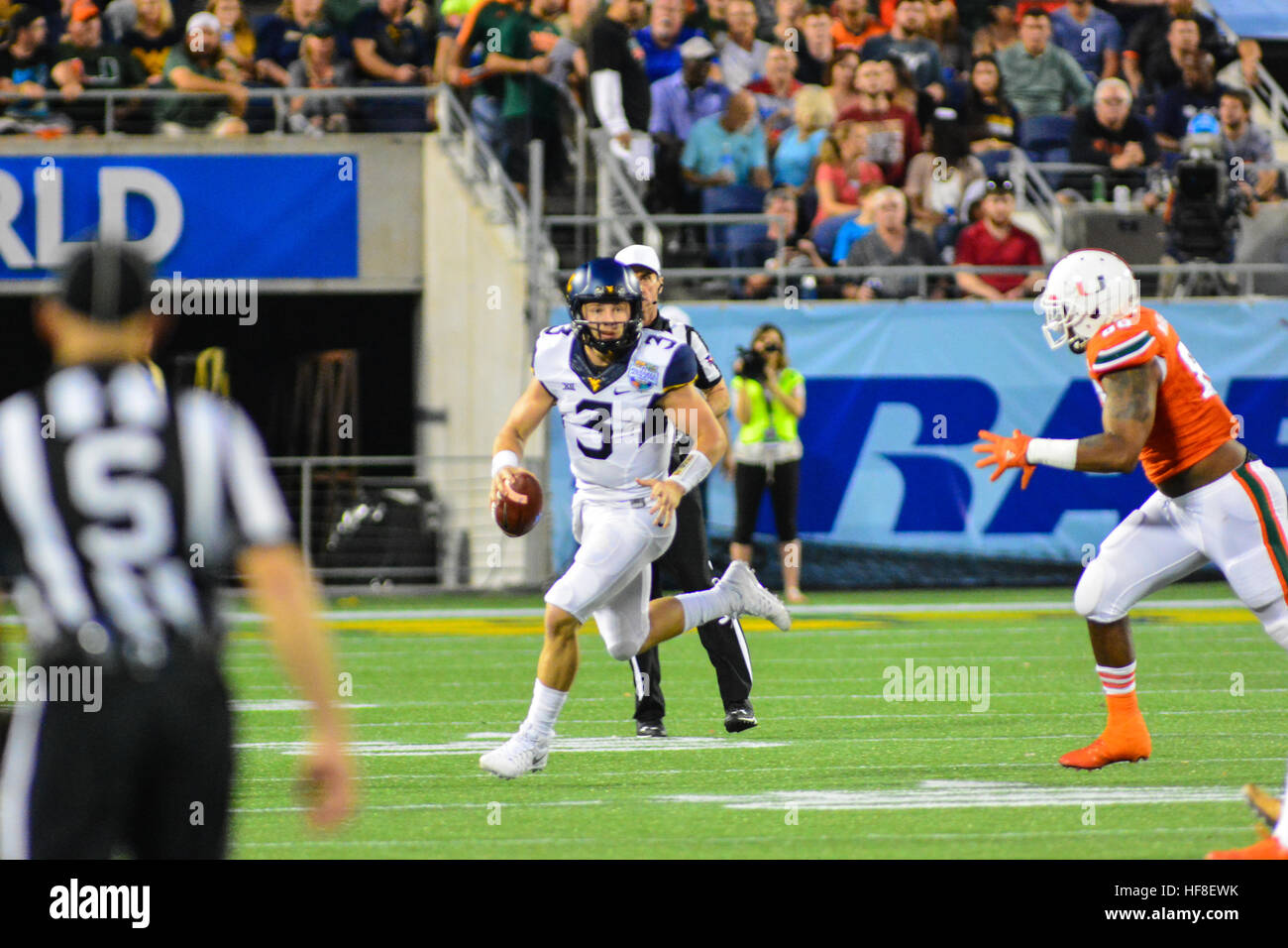 Orlando, Florida, USA. 28th Dec, 2016. Miami Beats West Virginia 31-14 ...