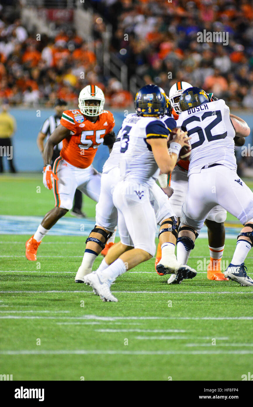 Orlando, Florida, USA. 28th Dec, 2016. Miami Beats West Virginia 31-14 ...
