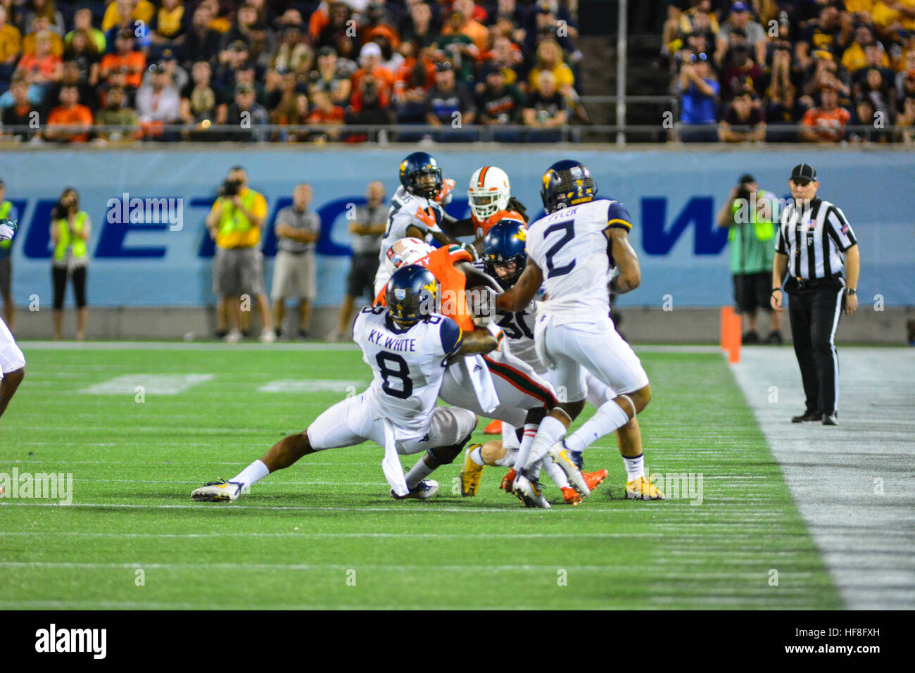 Orlando, Florida, USA. 28th Dec, 2016. Miami Beats West Virginia 31-14 ...