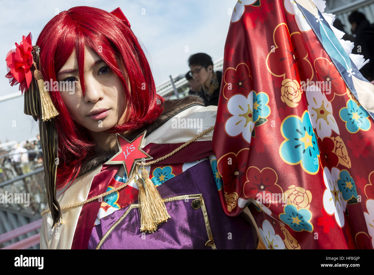 Tokyo, Tokyo, Japan. 29th Dec, 2016. A cosplayer poses for a photograph ...