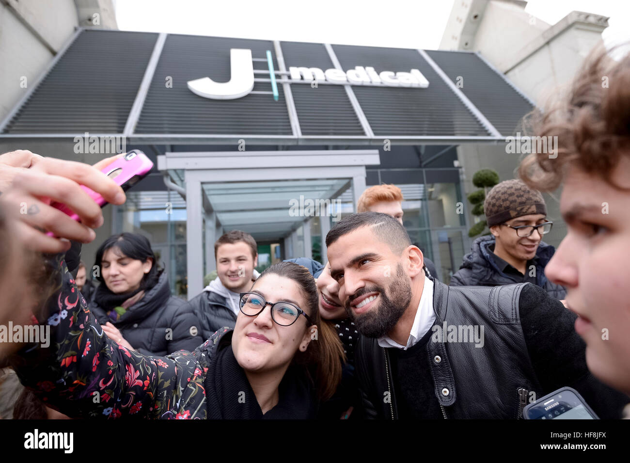 Turin, Italy. 2016, 29 december: Venezuelan football player Tomas ...