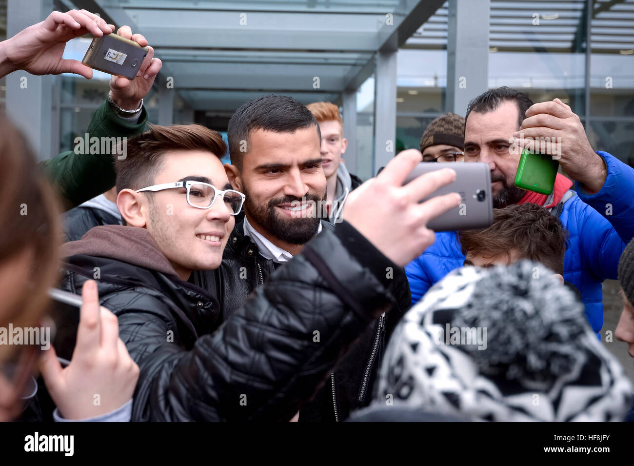 Turin, Italy. 2016, 29 december: Venezuelan football player Tomas ...