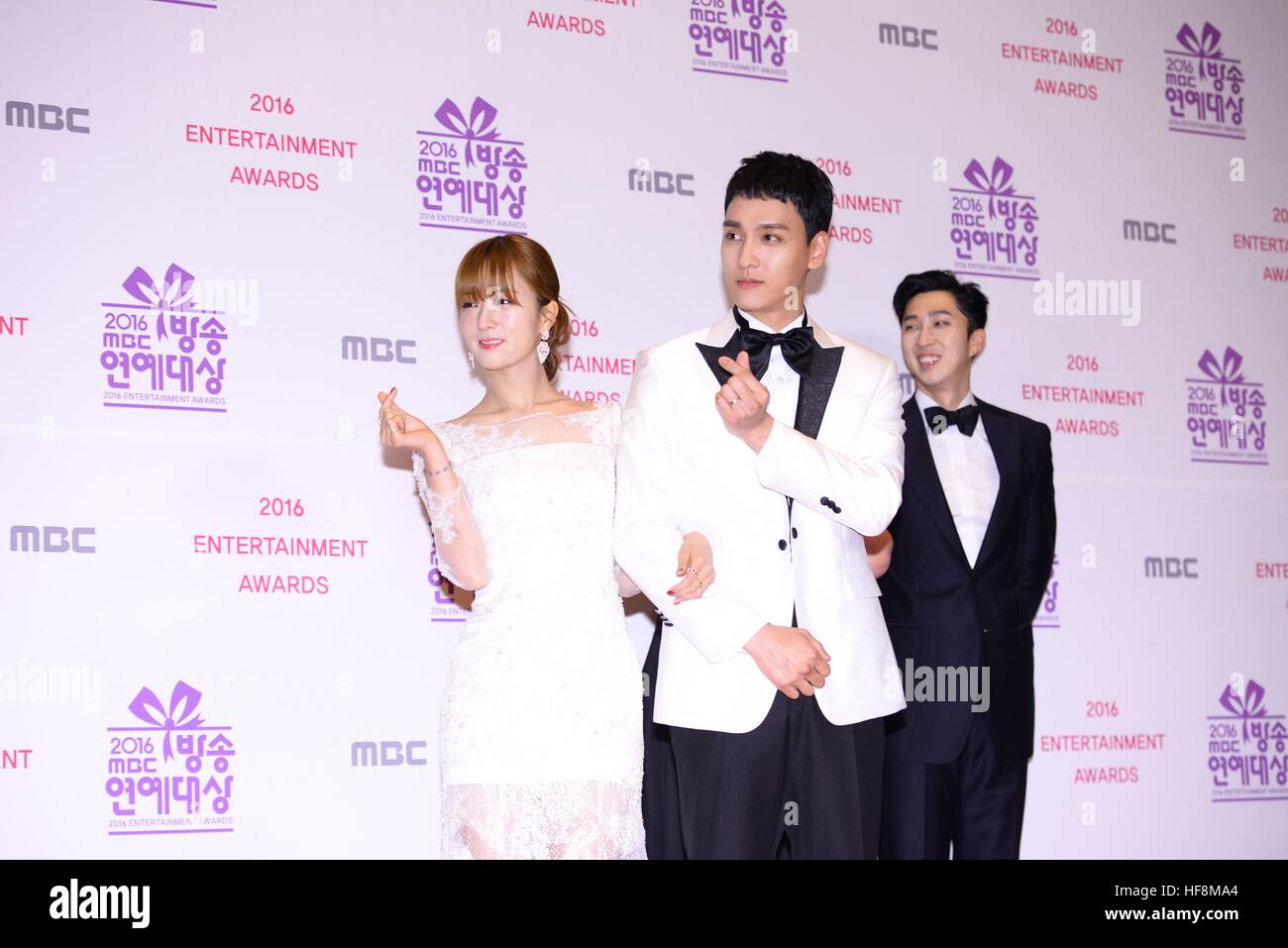 Seoul, Korea. 29th Dec, 2016. Jea-seok Yoo, HAHA, Jun-ha Jeong, Kwang ...