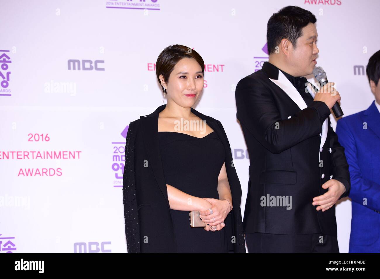 Seoul, Korea. 29th Dec, 2016. Jea-seok Yoo, HAHA, Jun-ha Jeong, Kwang ...