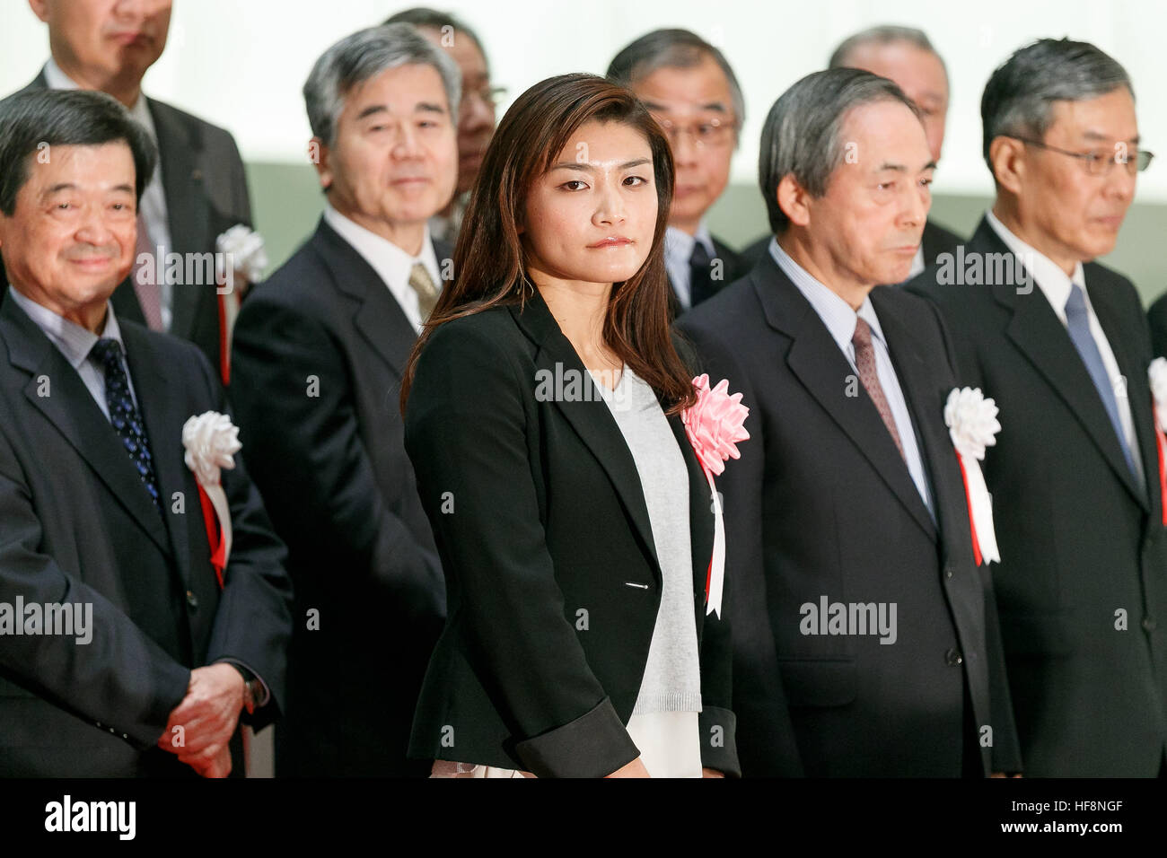 Rio Olympic wrestling gold medalist Kaori Icho attends the final ...