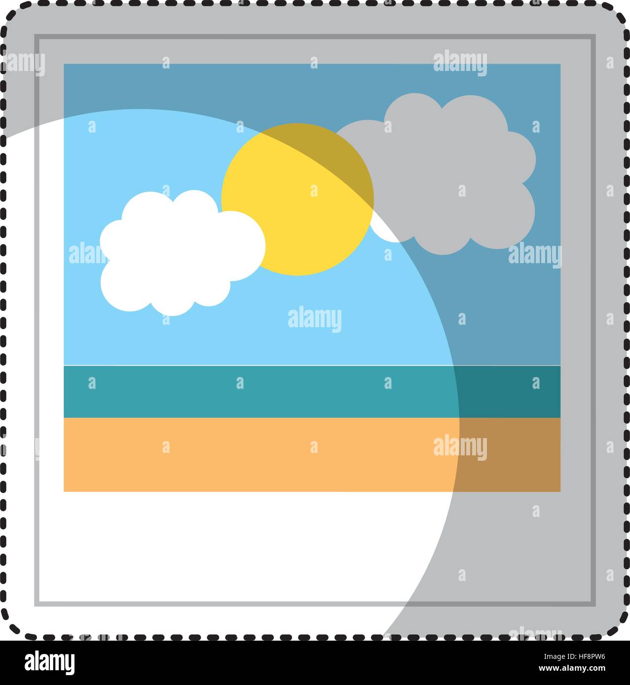 picture file isolated icon vector illustration design Stock Vector ...