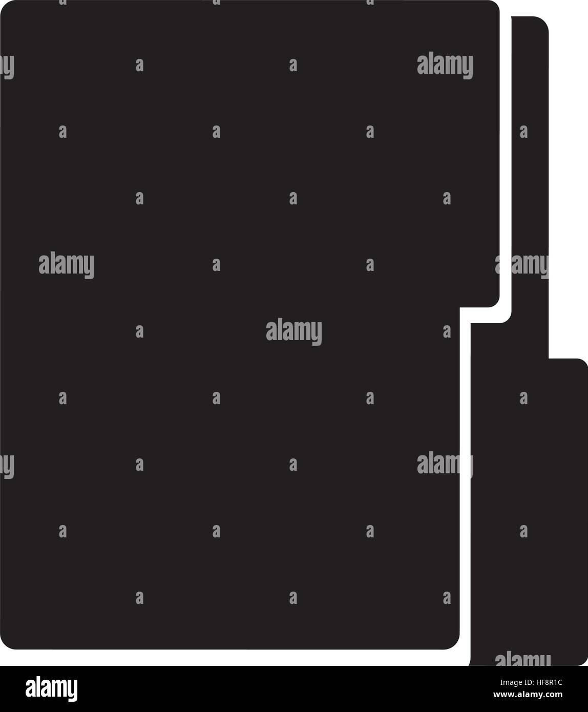 folder documents isolated icon vector illustration design Stock Vector ...