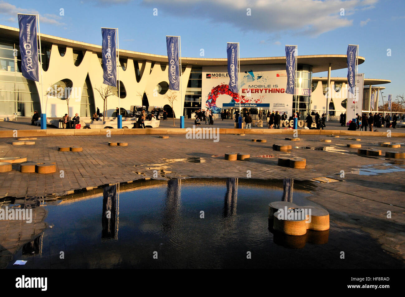 Fira de Barcelona trade fair ground, Joan Carles I avenue, L´Hospitalet ...