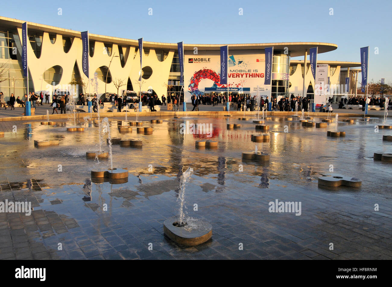 Fira de Barcelona trade fair ground, Joan Carles I avenue, L´Hospitalet ...