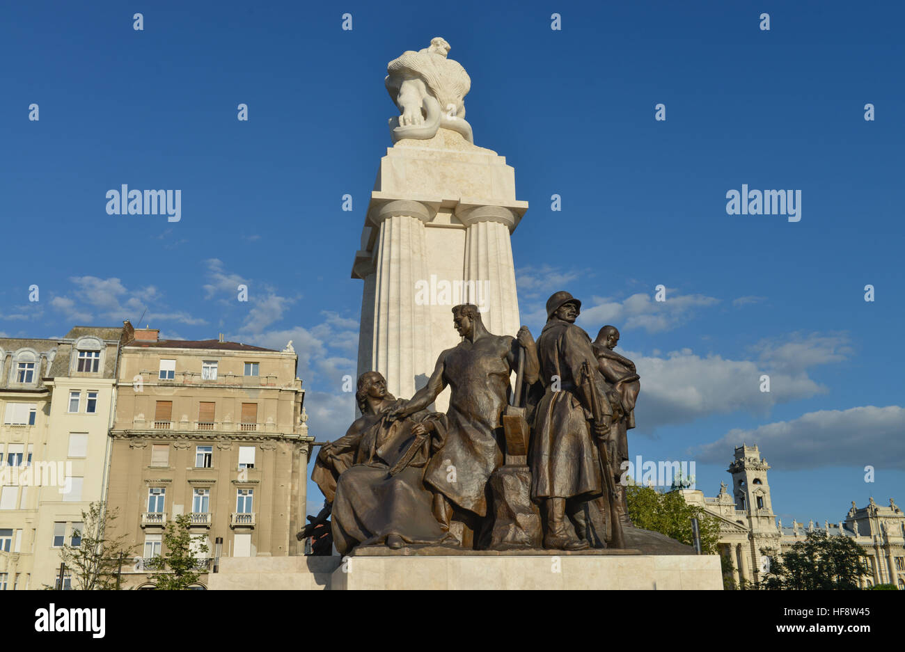 Istvan-Tisza-Denkmal, Kossuth ter, Budapest, Ungarn, Istvan Tisza ...