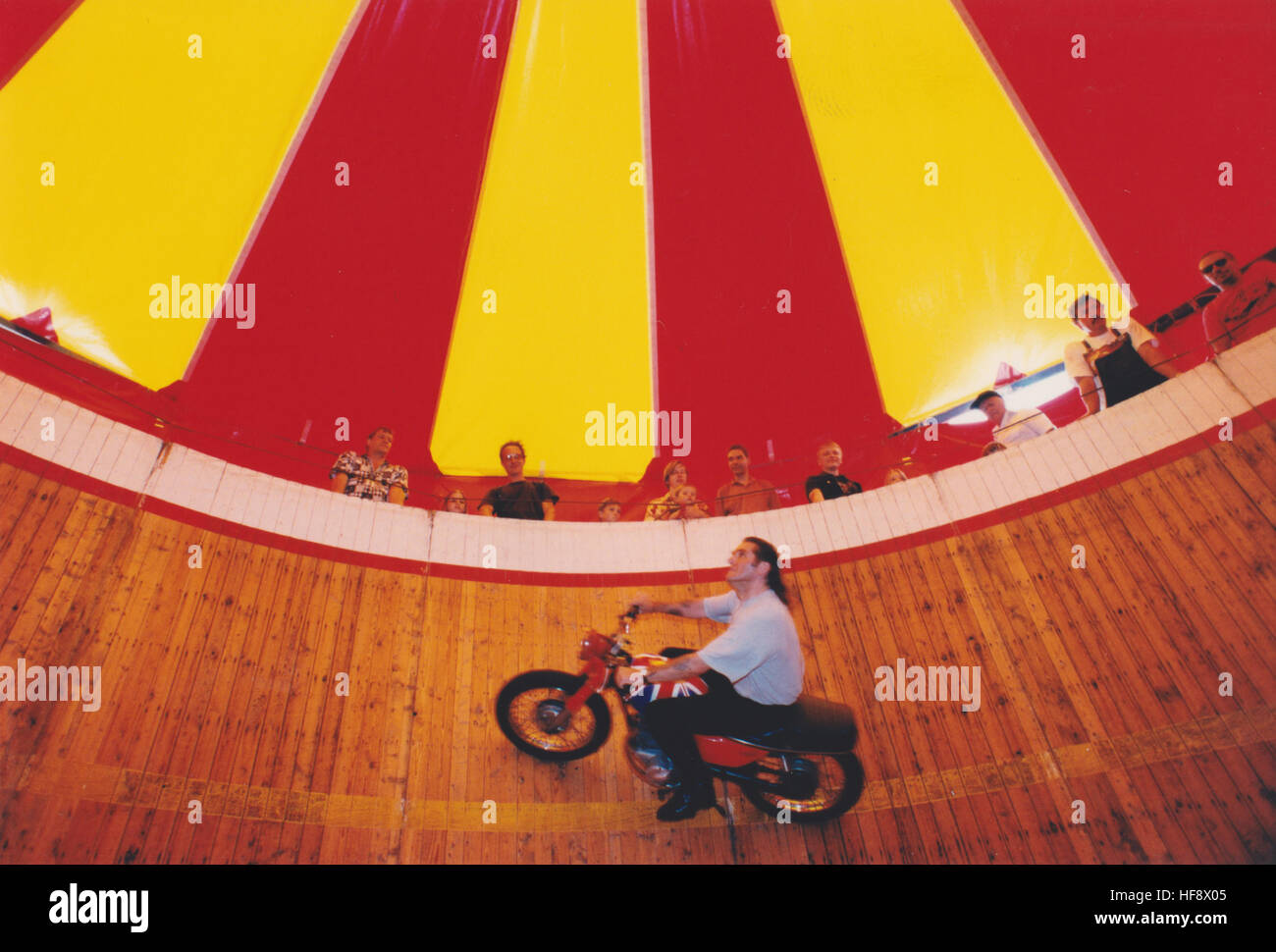 Wall of death rider hi-res stock photography and images - Alamy