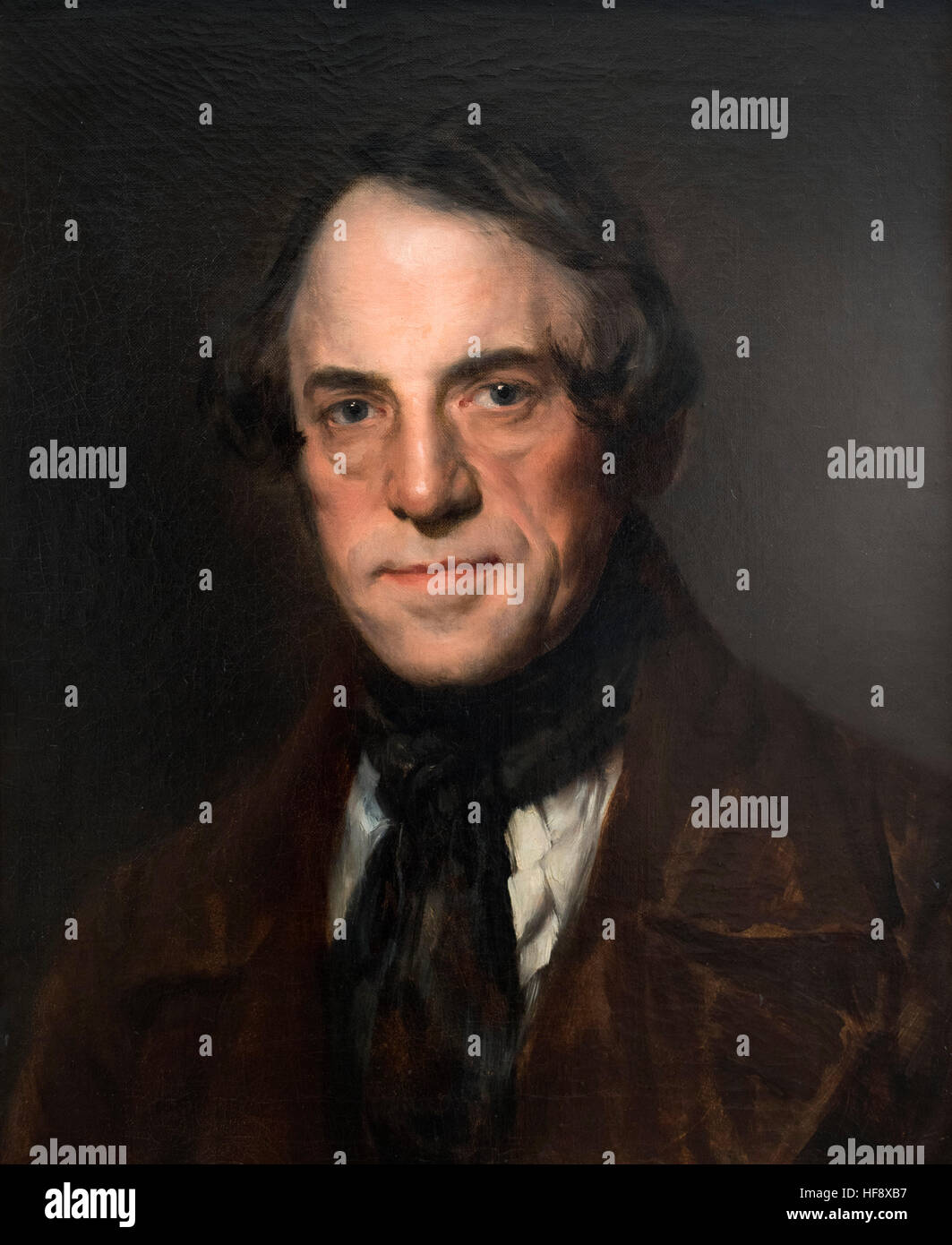 Adolph Menzel (1815-1905), Portrait of Carl Heinrich Arnold, 1848 Stock ...