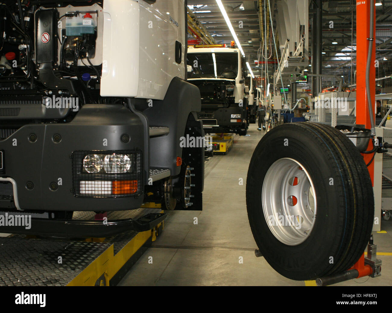 Man trucks factory hi-res stock photography and images - Alamy